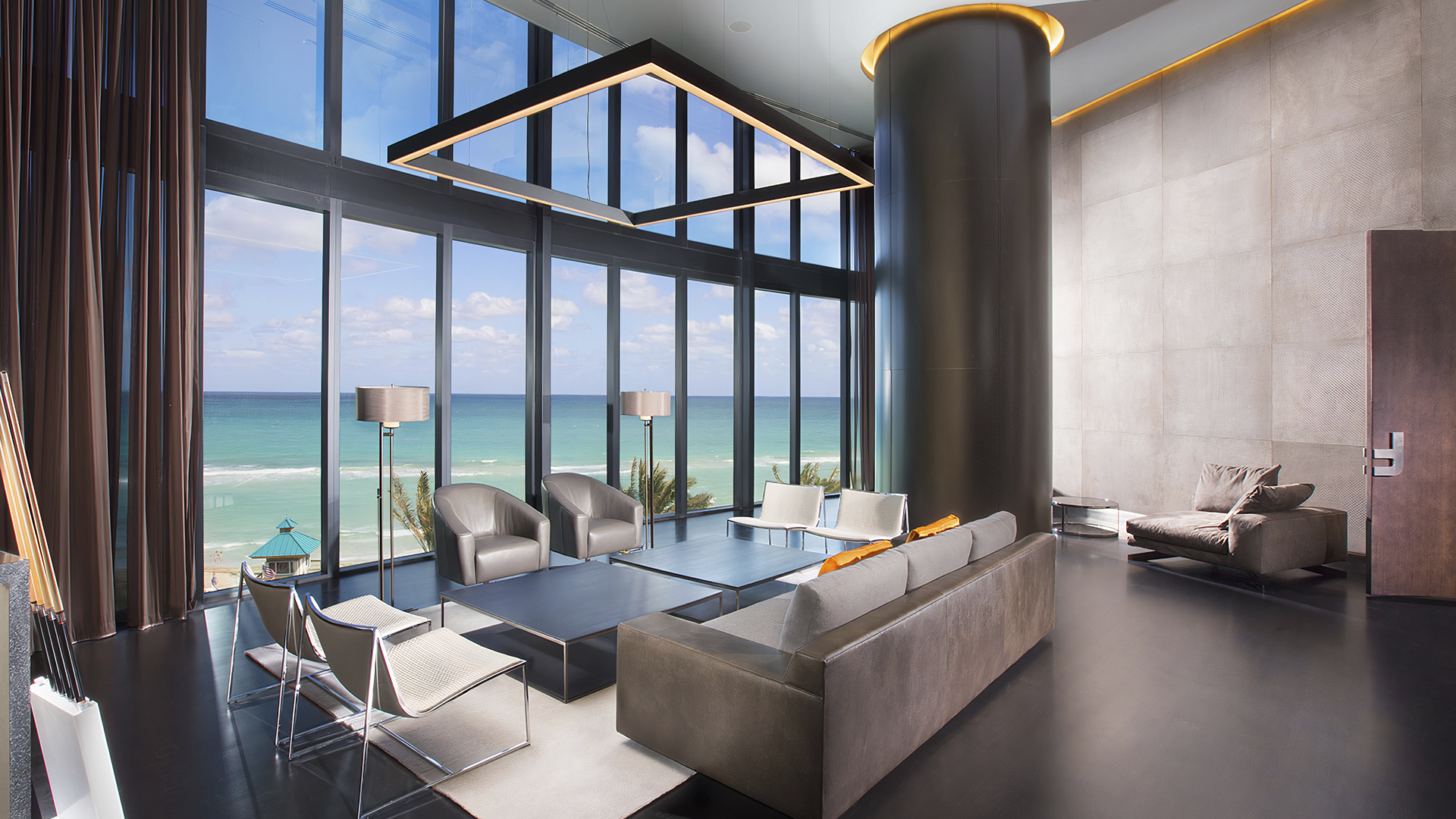 Porsche Design Tower Miami — beachfront condos in Sunny Isles